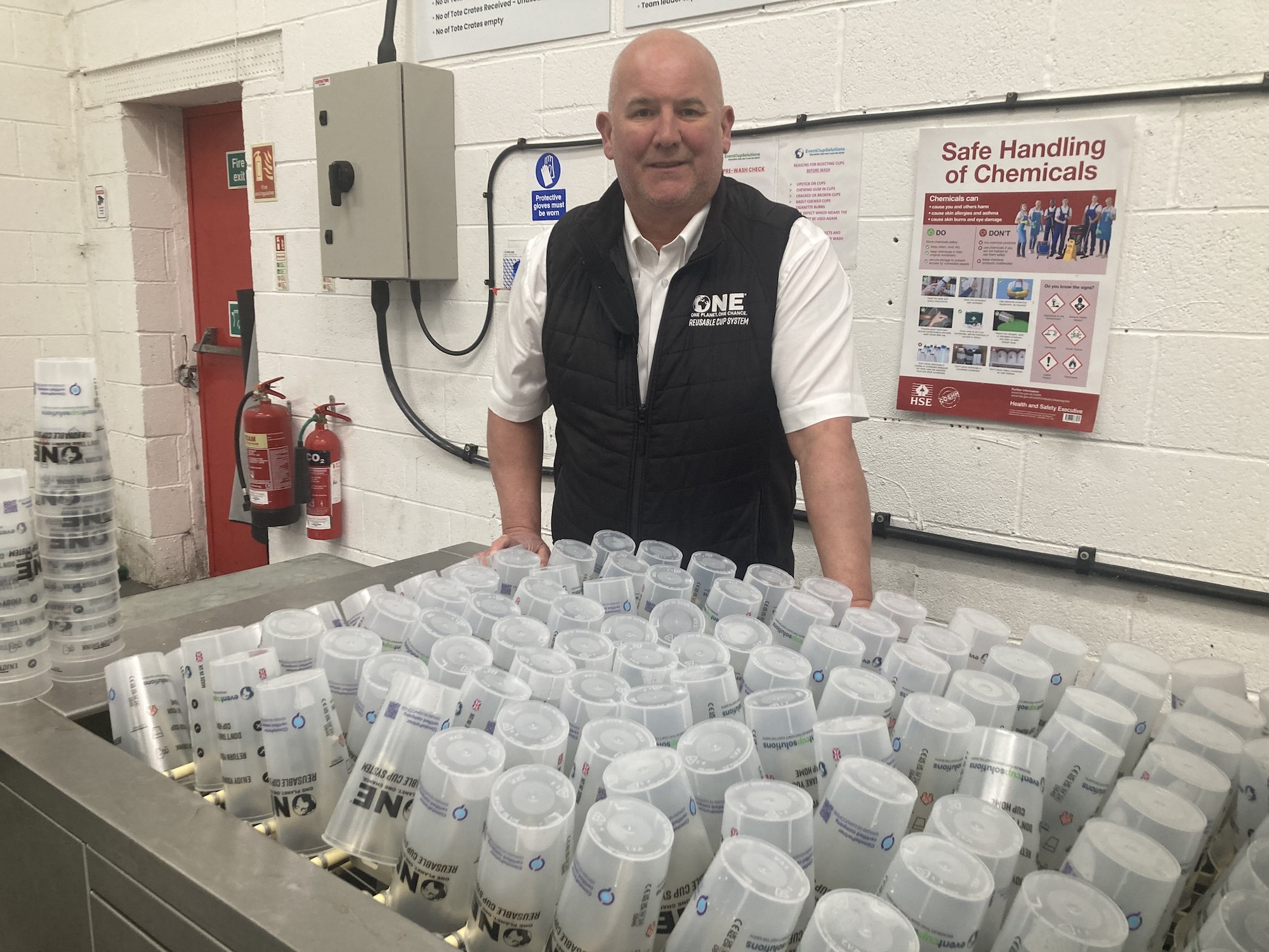 Lifting cups on a weekly basis - The QT